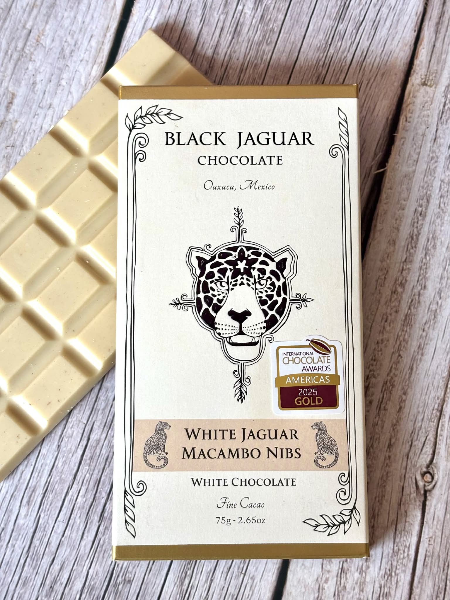 White Jaguar Macambo Nibs - White Chocolate – Black Jaguar Chocolate